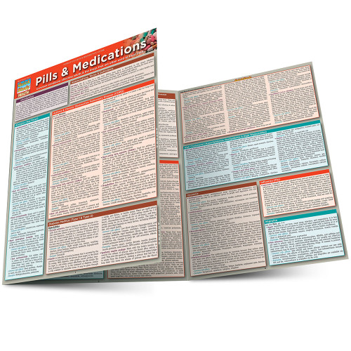 QuickStudy | Pills & Medication Laminated Study Guide (9781423218753)