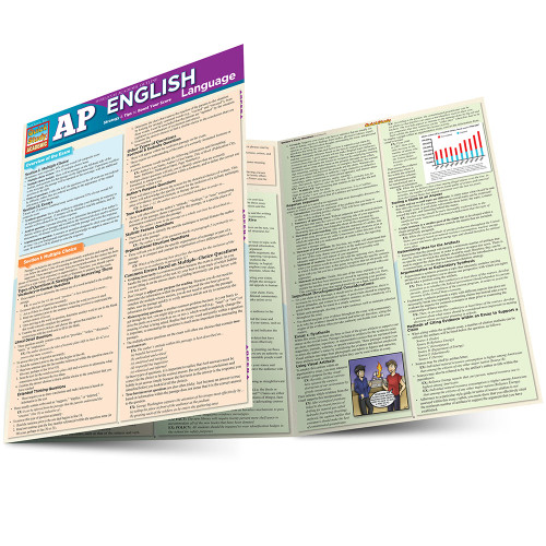 QuickStudy AP English Laminated Study Guide (9781423222378)