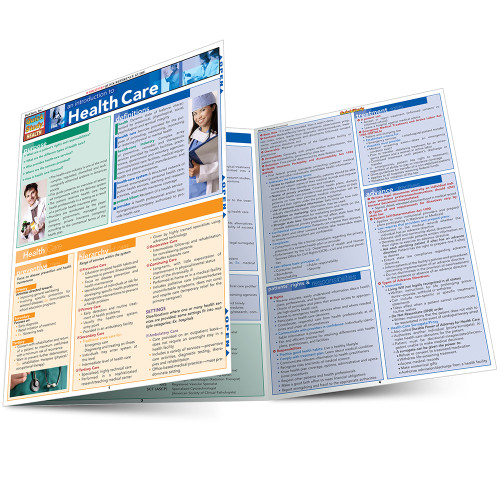 QuickStudy | Introduction To Healthcare Laminated Reference Guide ...
