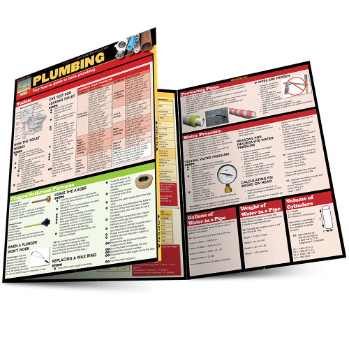 QuickStudy Plumbing Laminated Reference Guide (9781423208884)