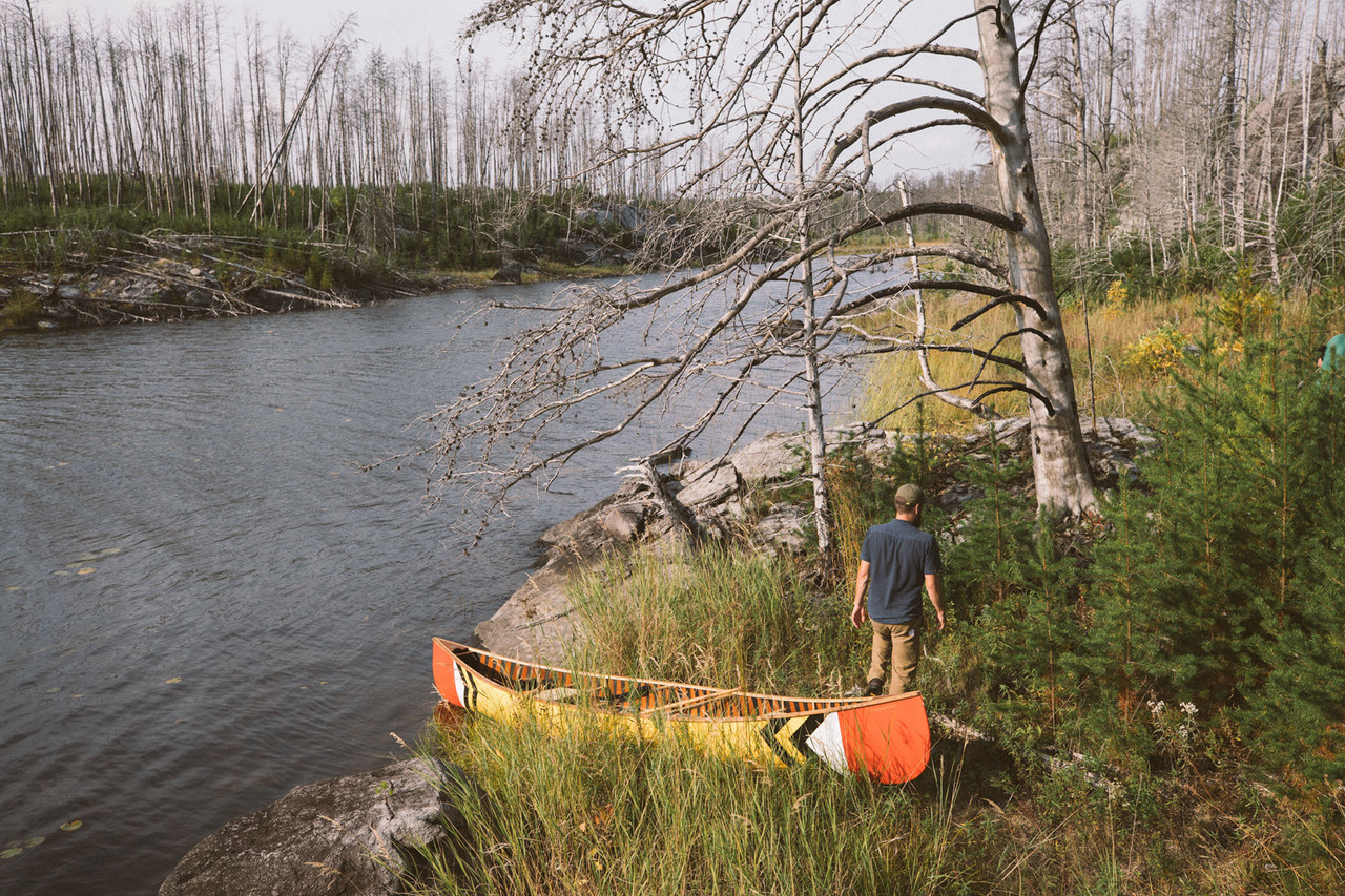 Prospector Canoe - 16' Prospector-style composite canoe for extended ...