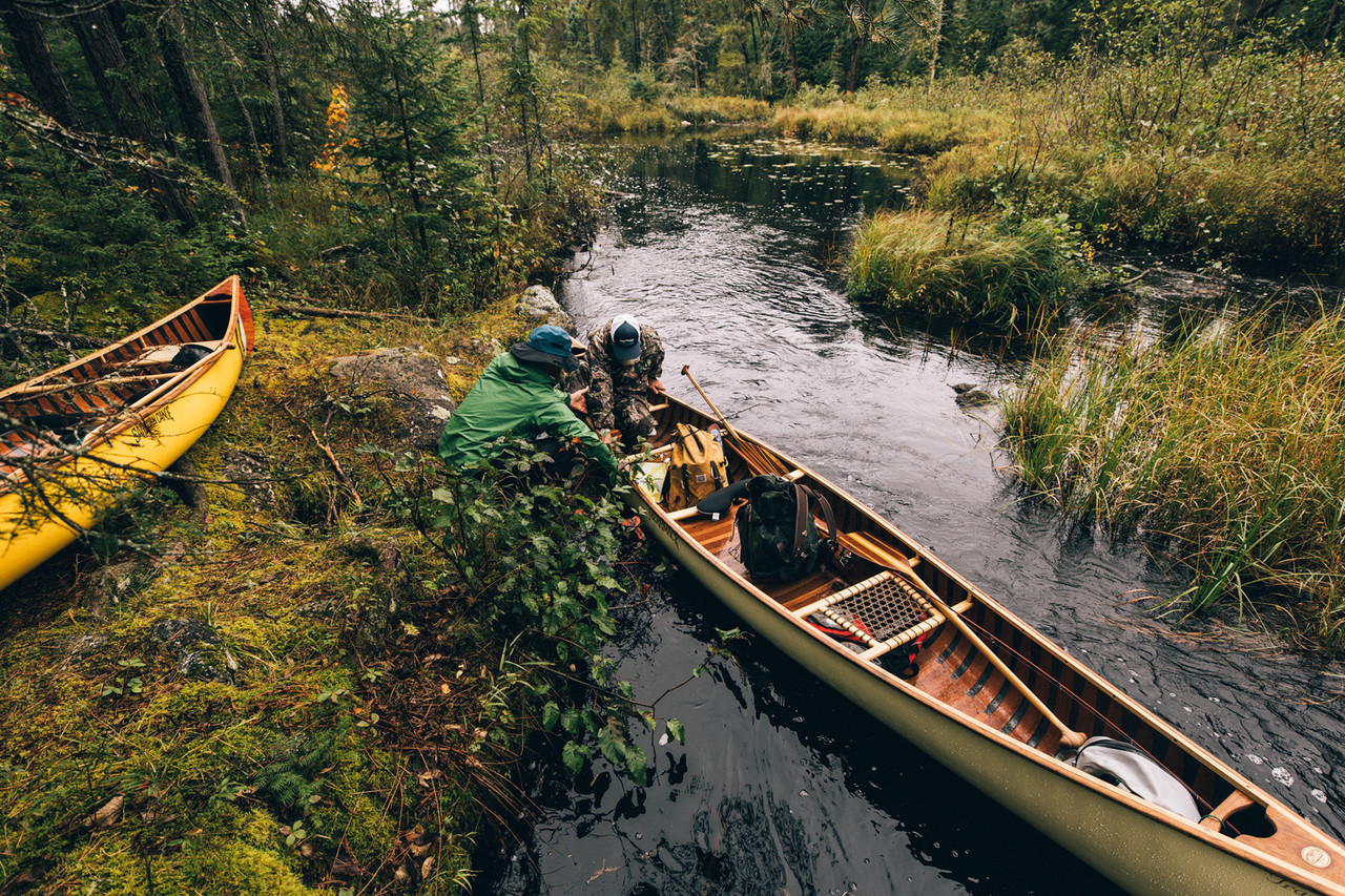 Traveler Tandem Canoe - 17' Tandem canoe for trekking and all-purpose ...