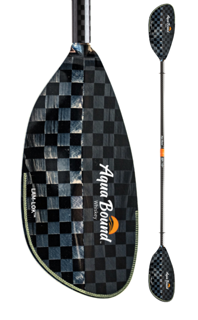Aquabound Kayak Paddle - Lightweight High Angle Carbon Kayak Paddle