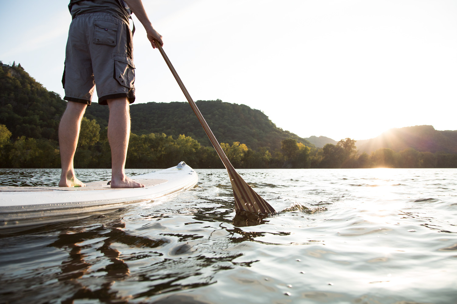 Sanborn Canoe SUP Paddle - Lightweight Stand Up Paddleboard Paddle