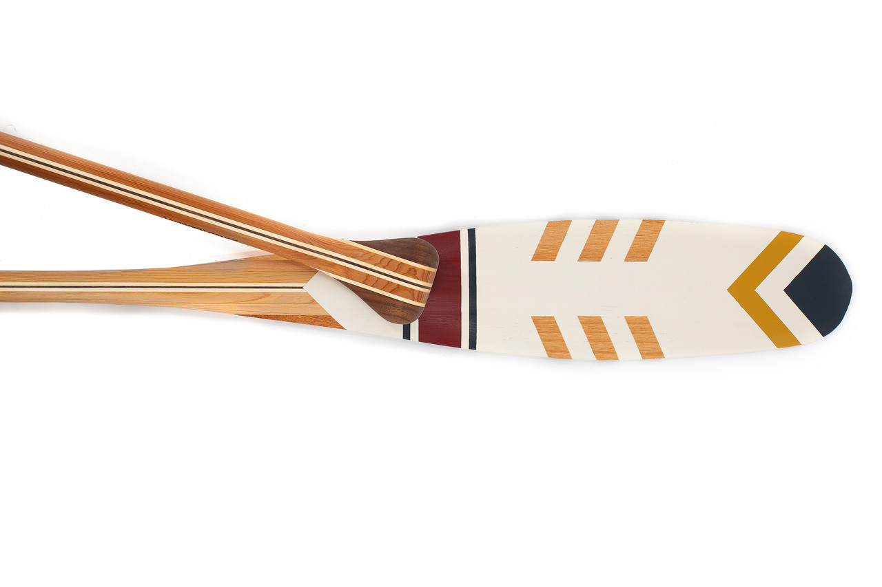 Cannon River - Painted Paddle in the Sanborn Canoe Company Driftless ...