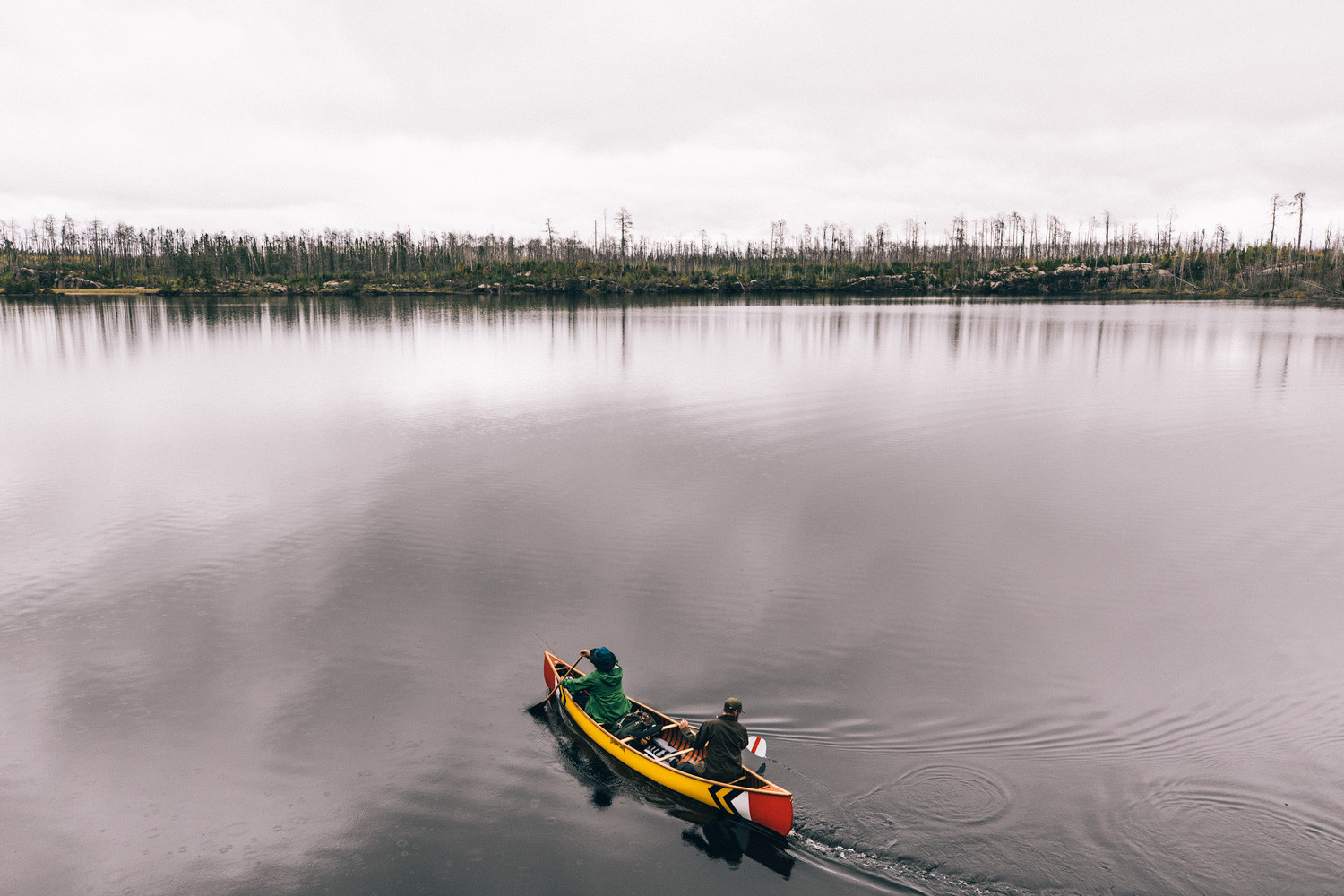 Prospector Canoe - 16' Prospector-style composite canoe for extended ...