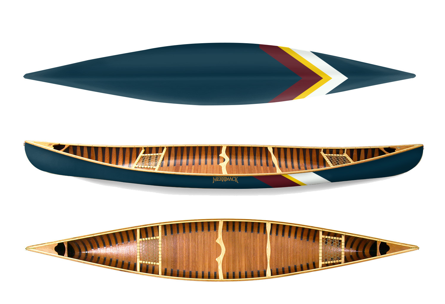 Merrimack Canoes - Lightweight Hybrid Composite and Wood Canoes for ...