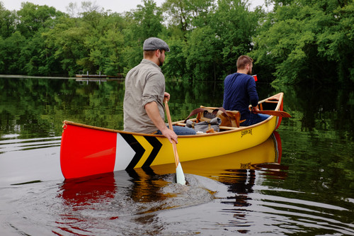 Prospector Canoe - 16' Prospector-style composite canoe for extended ...