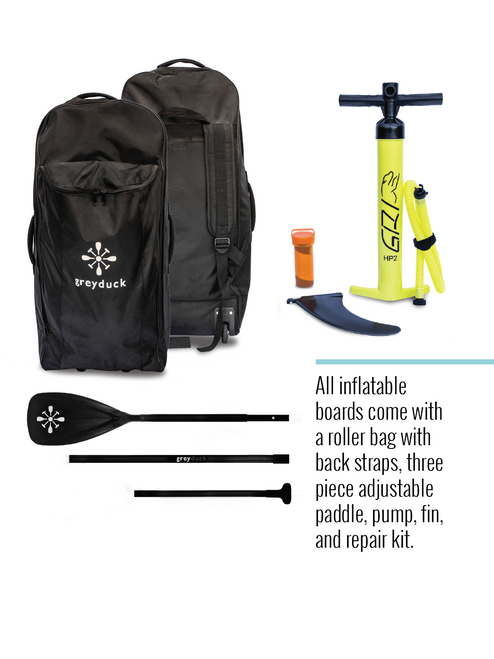 Aurora Inflatable SUP | Grey Duck Outdoor