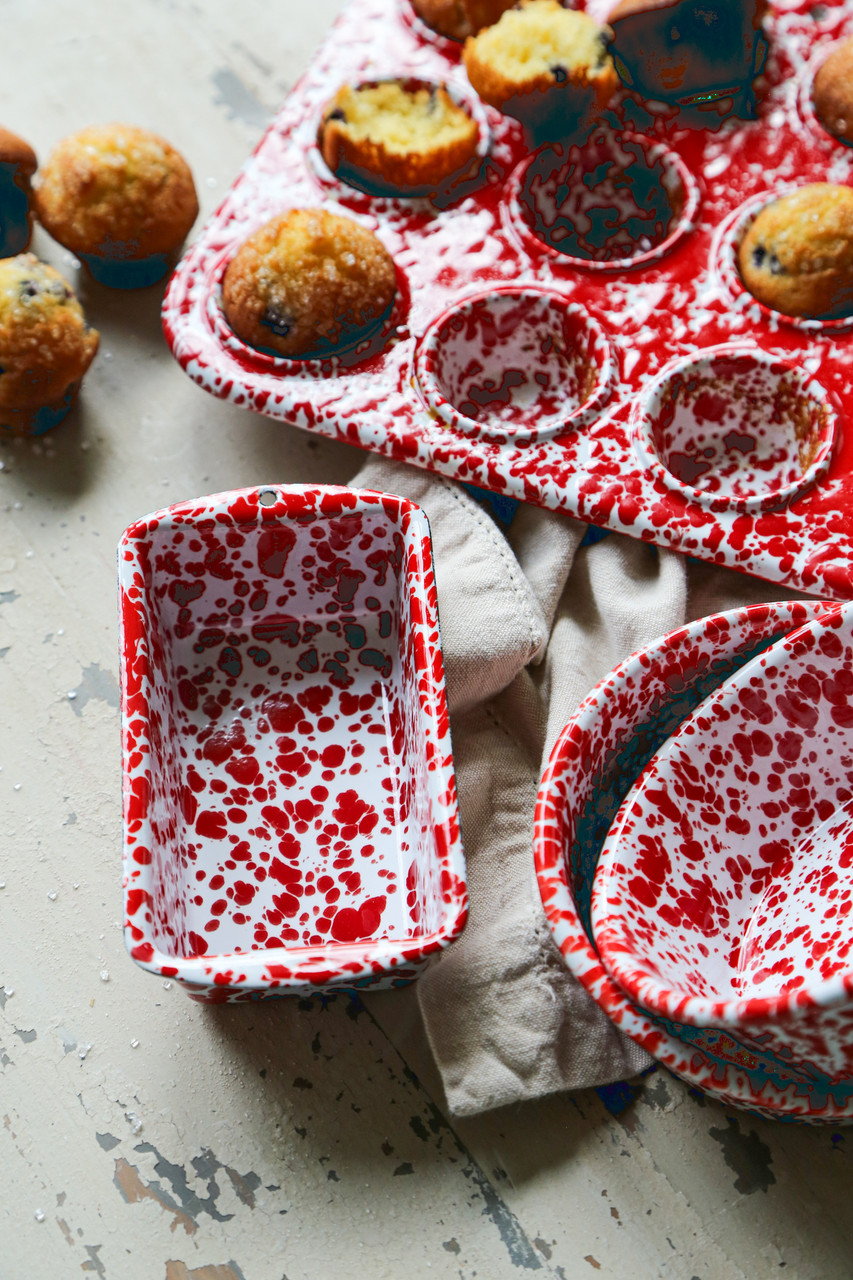 Splatter Kid's First Bake Set | Enamelware by Crow Canyon