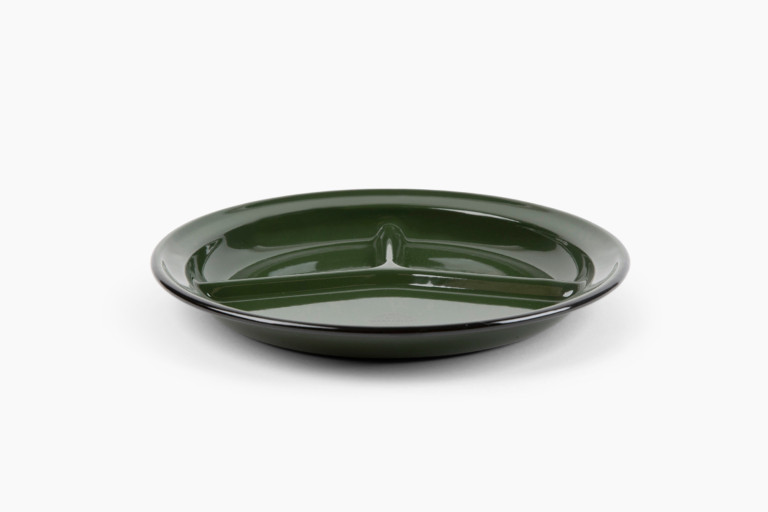 Camp Wandawega x CCH Divided Camp Plate, Set of 2 | Enamelware by Crow ...