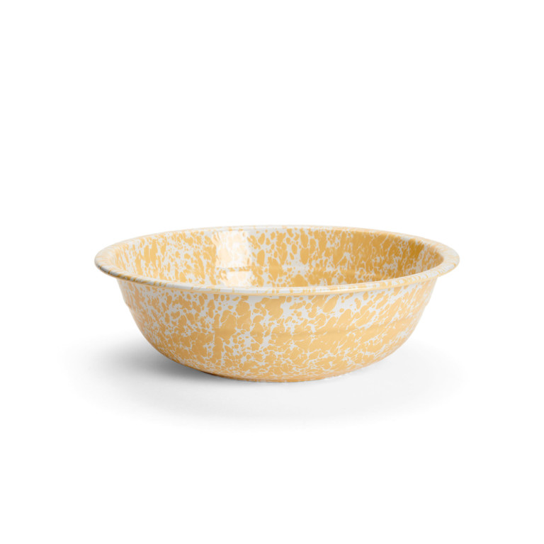 Splatter Small Basin | Enamelware by Crow Canyon