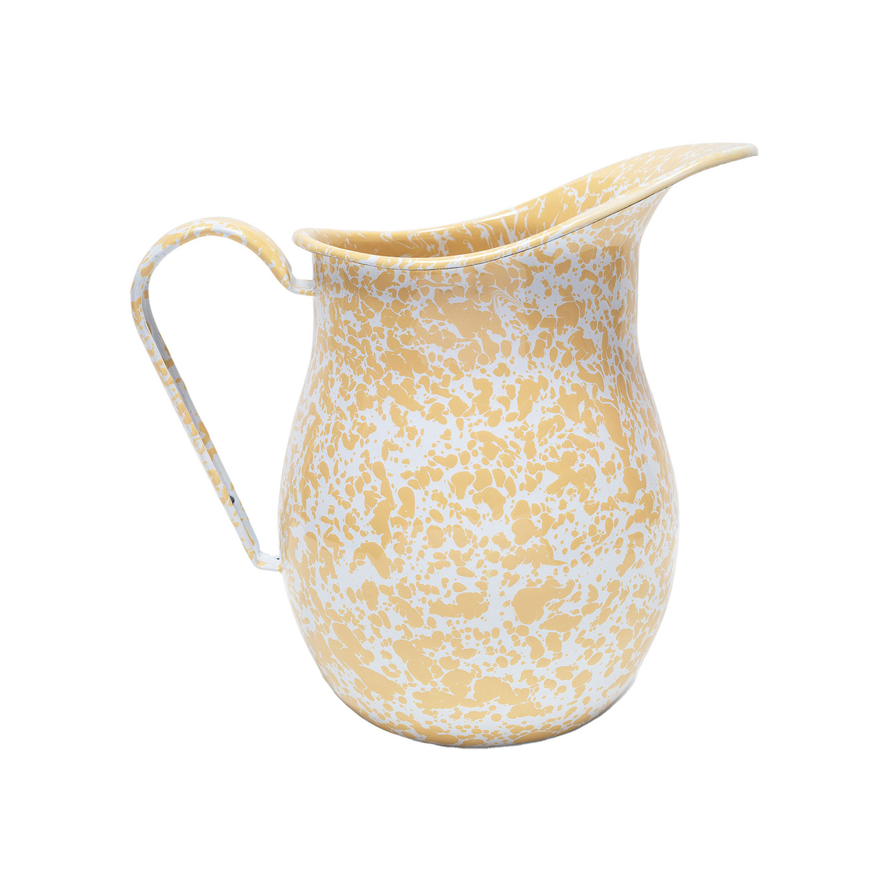 Splatter Large Pitcher | Enamelware by Crow Canyon