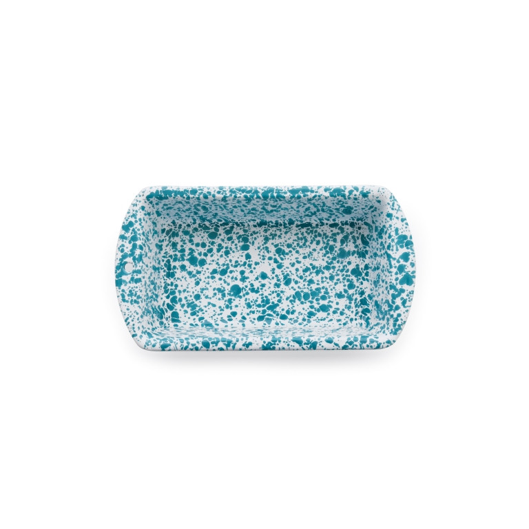 Splatter Loaf Pan | Enamelware by Crow Canyon