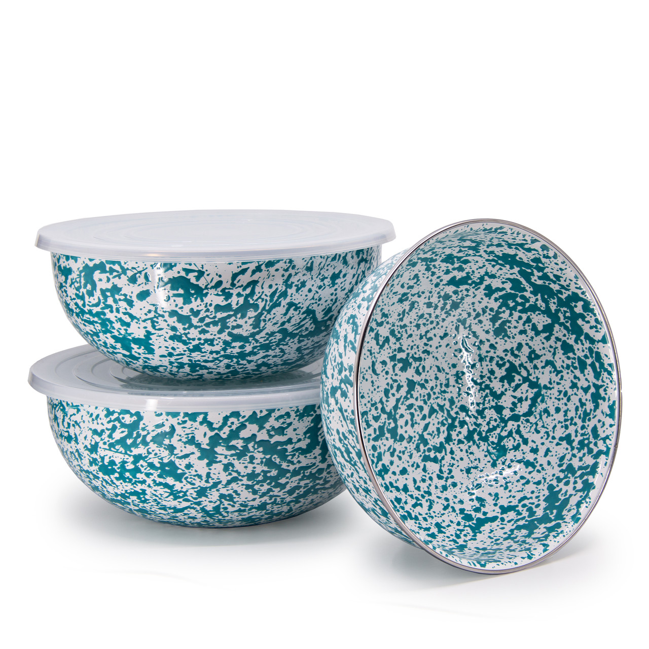Splatter Covered Multi-Purpose Bowl Set - Crow Canyon Home