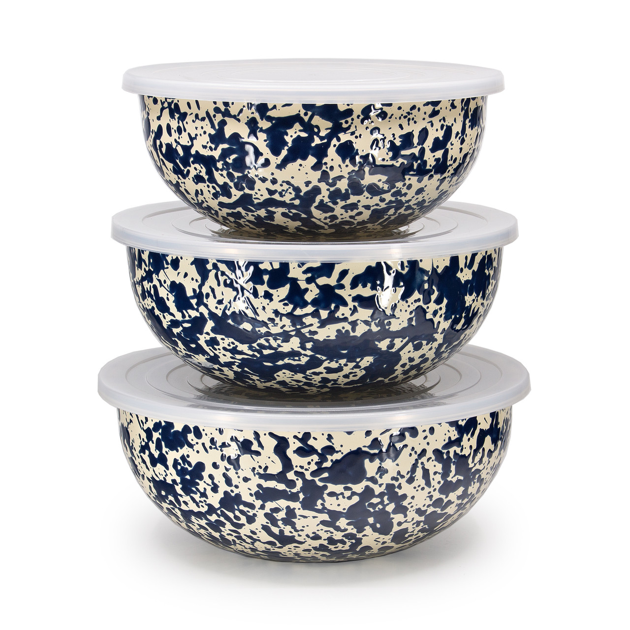 Splatter Covered Multi-Purpose Bowl Set - Crow Canyon Home