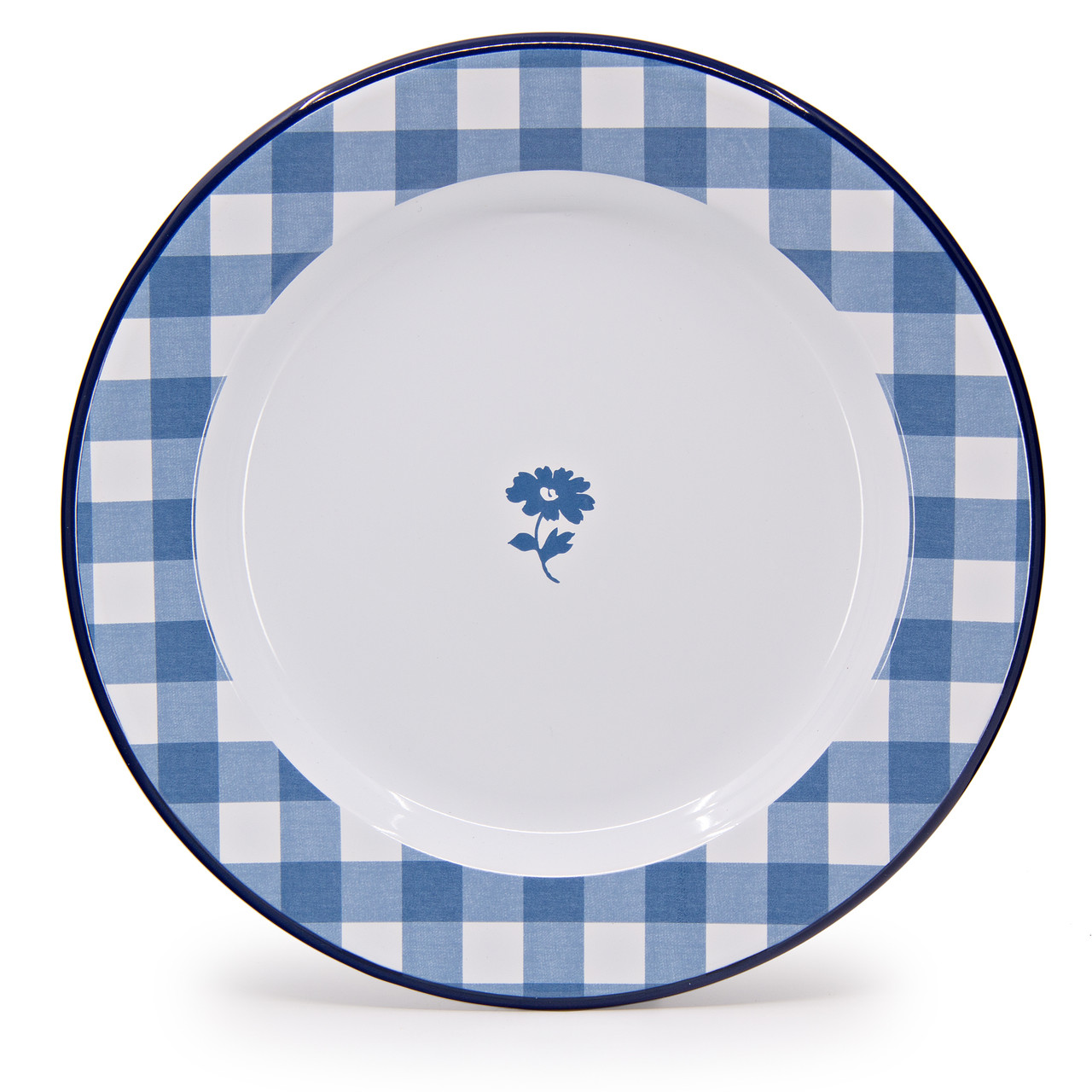Max Humphrey x CCH Gingham Dinner Plates – Stylish & Durable Enamelware ...