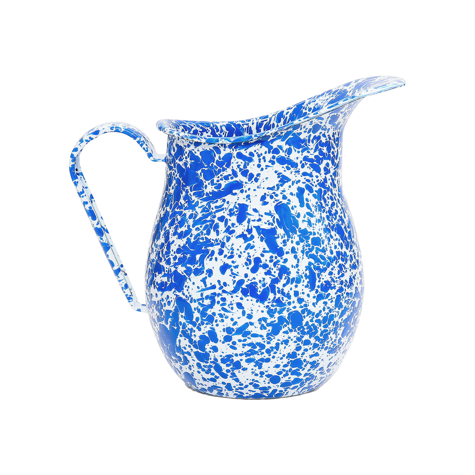 Splatter Large Pitcher | Enamelware by Crow Canyon