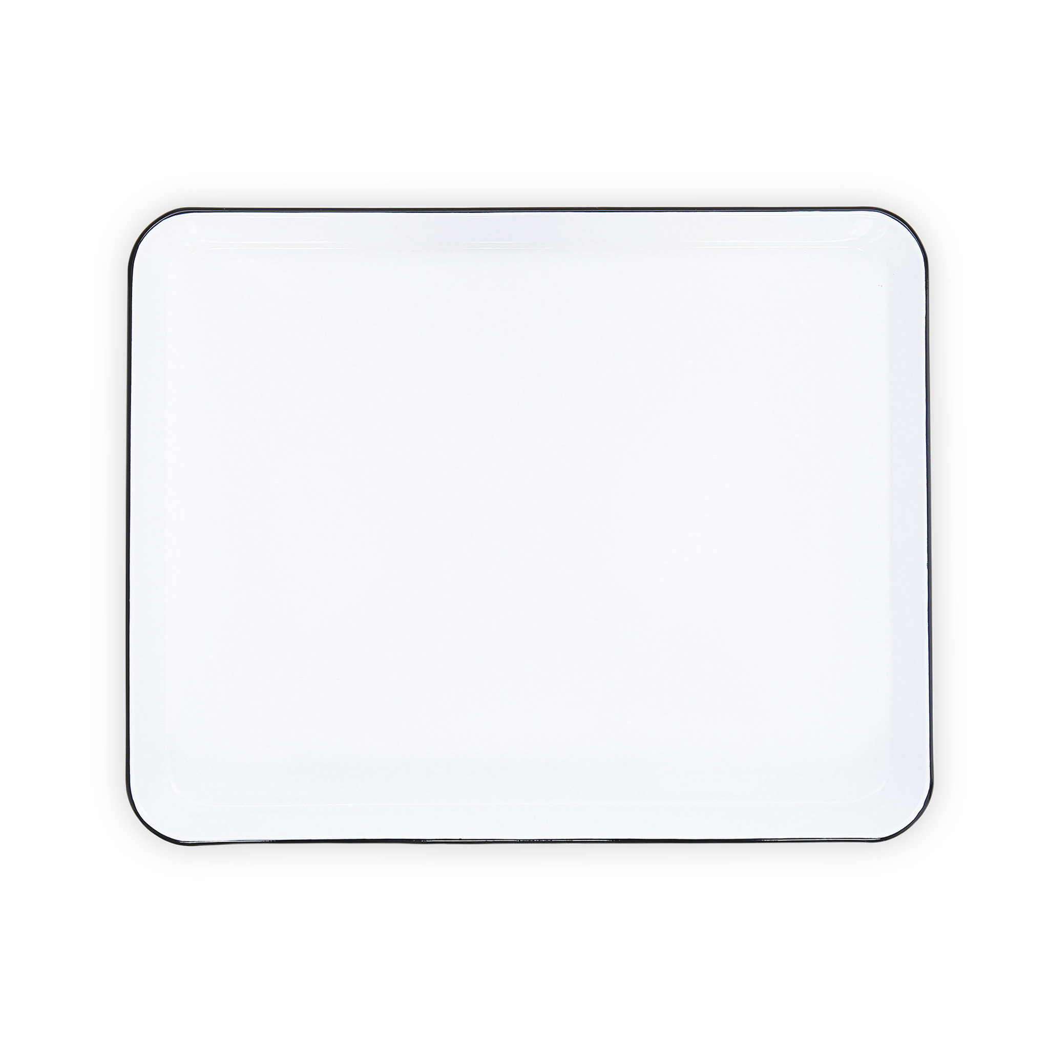 Vintage Large Rectangle/Jelly Roll Tray | Enamelware by Crow Canyon