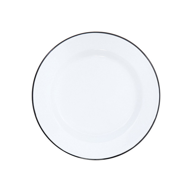 Vintage Buffet Plates, Set of 4 | Enamelware by Crow Canyon