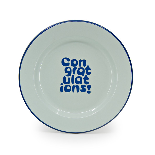 Studio Tigress x CCH VIP Dinner Plates, Set of 5, Assorted | Enamelware ...