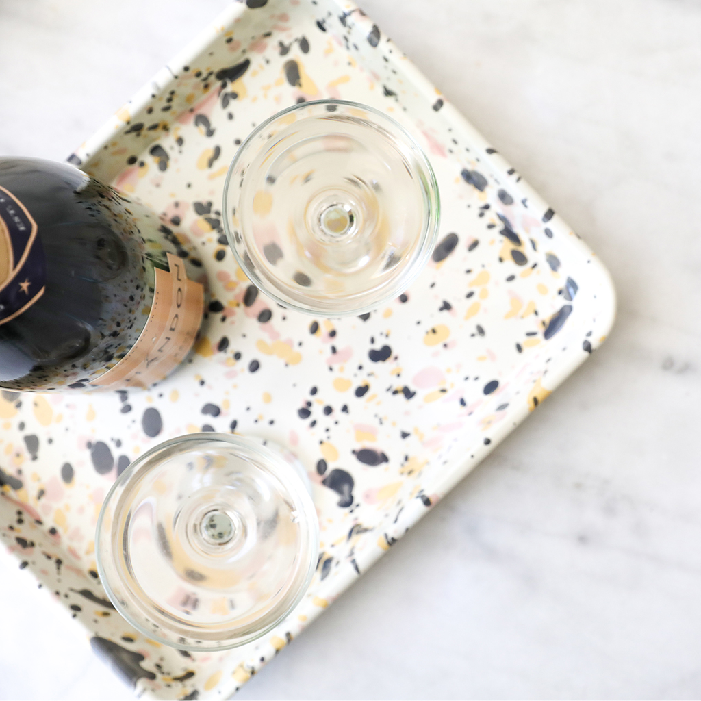 Catalina Small Rectangle Tray - Crow Canyon Home