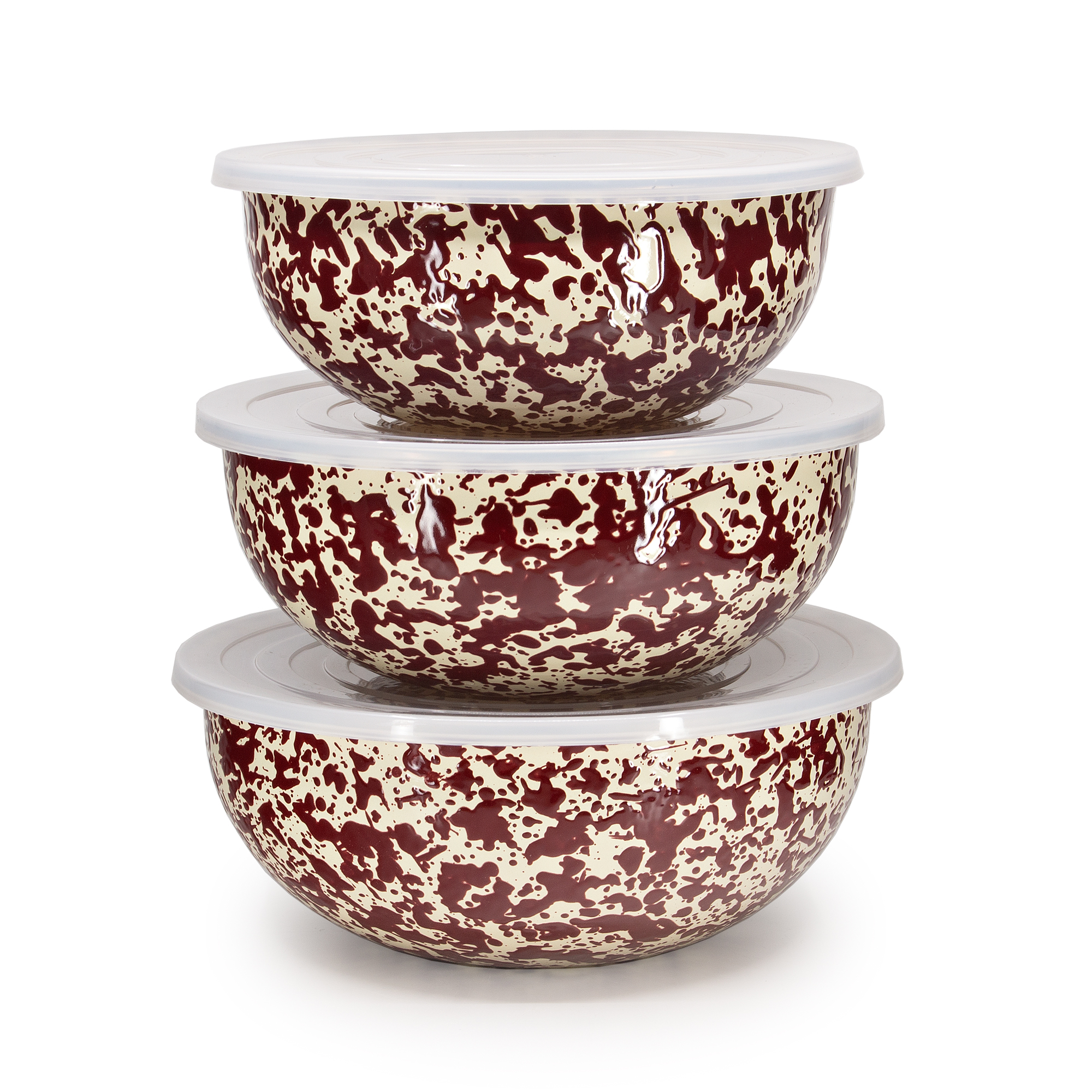Splatter Covered Multi-Purpose Bowl Set - Crow Canyon Home