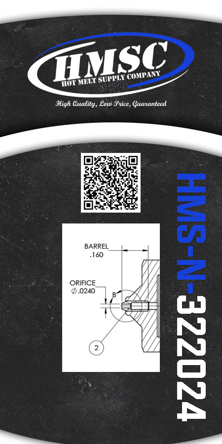 Replacement Nozzle for Nordson® 322024 .024