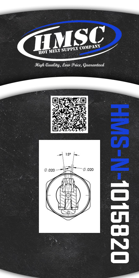 Replacement .020 Nozzle for Nordson® 1015820