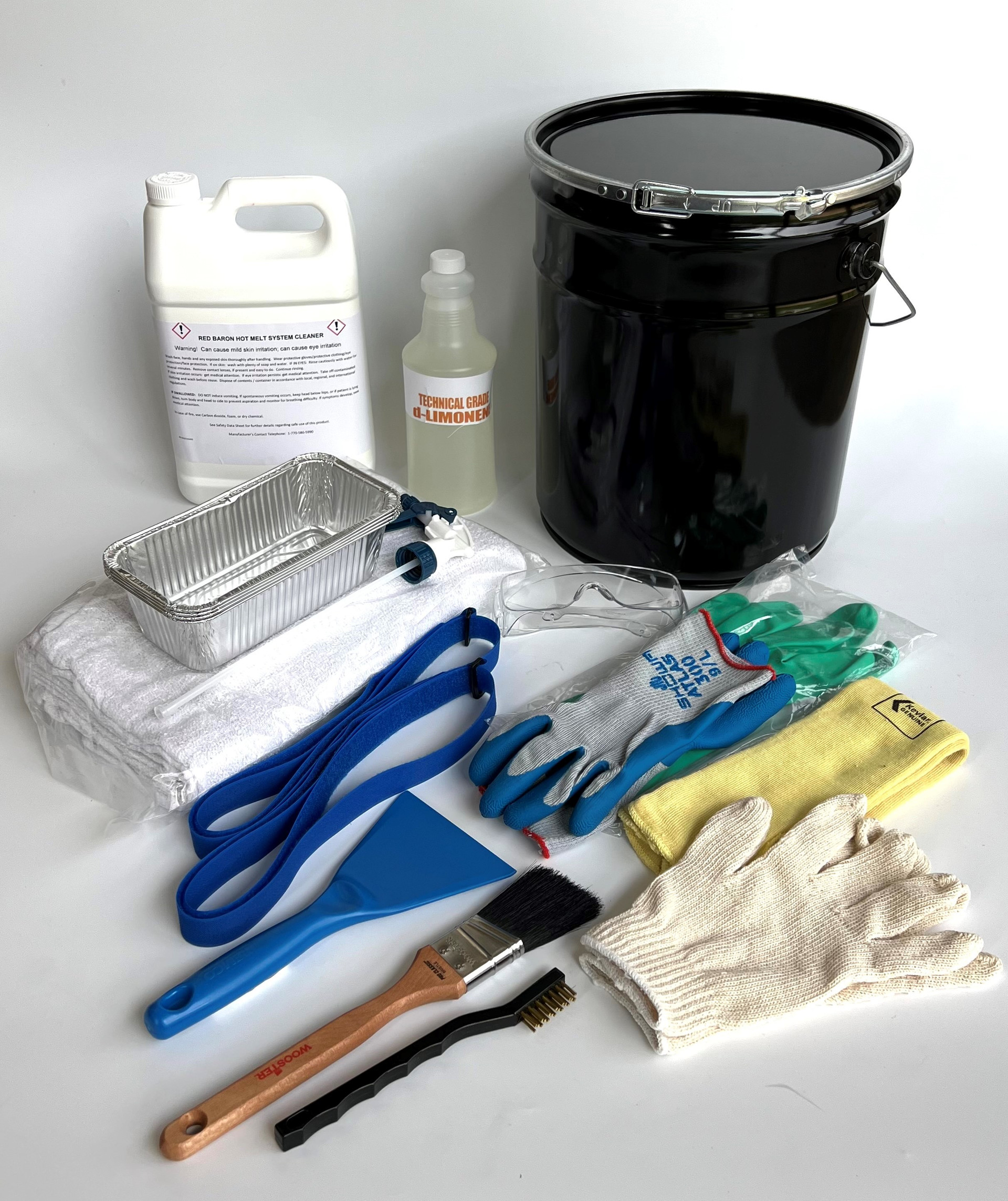 Replacement for Nordson® 1072368, Melter Flushing Kit with Fluid