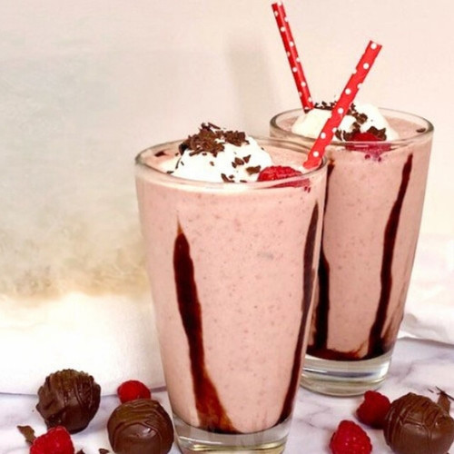 Recipe Chocolate Raspberry Truffle Shake
