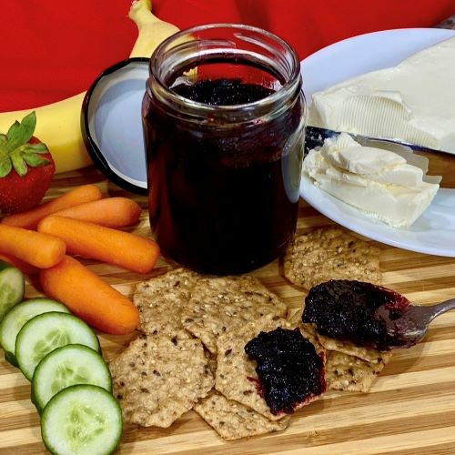 Chocolate Cherry Coffee Jam