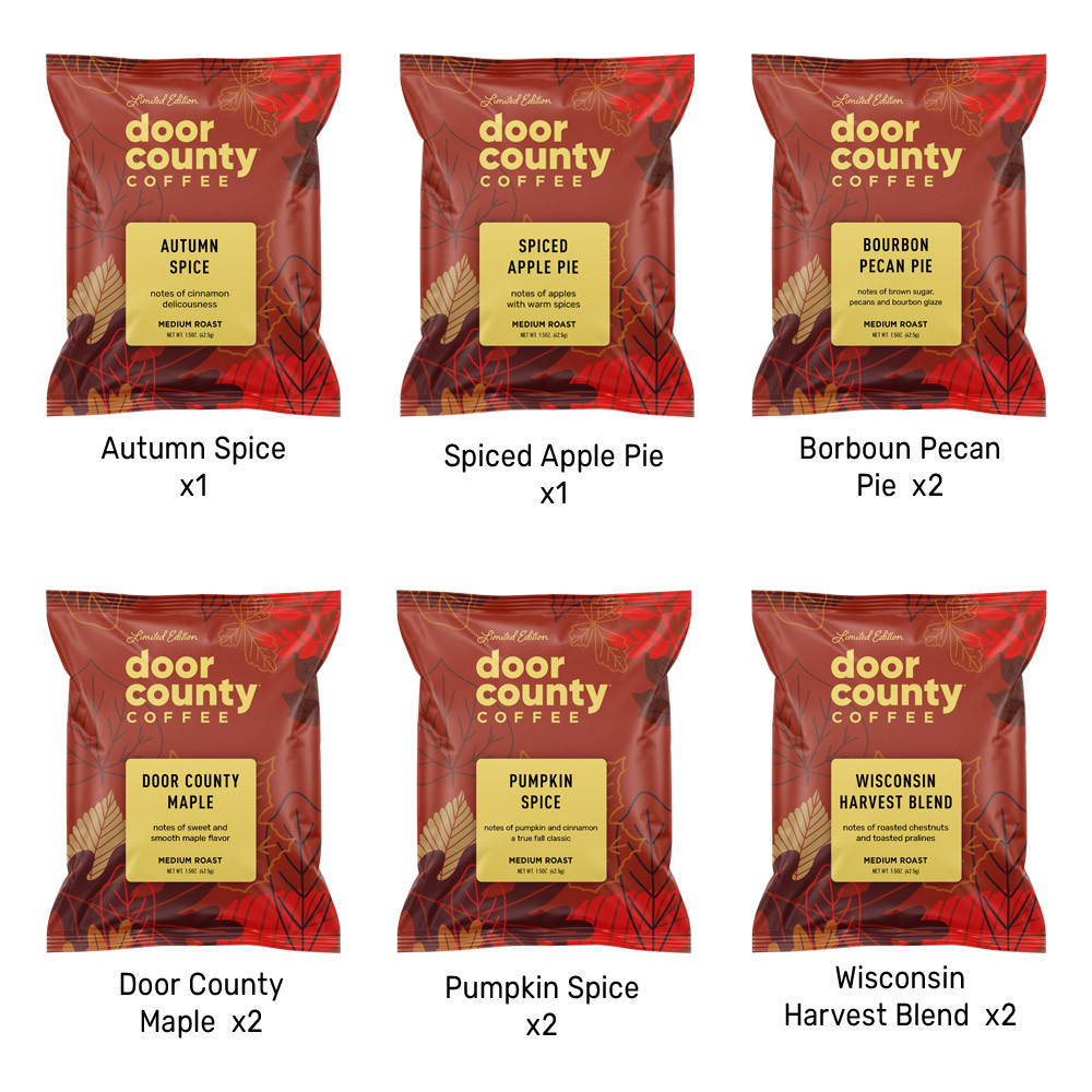 Door County Coffee Fall Sampler Pack