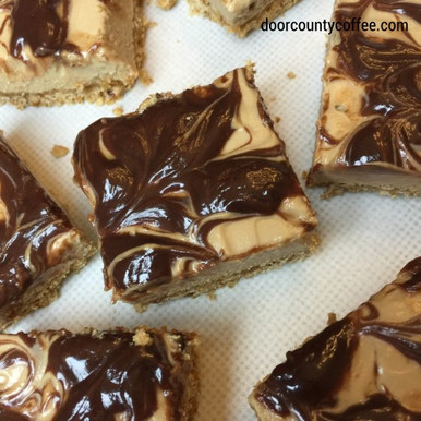 No Bake Mocha Cheesecake Bars