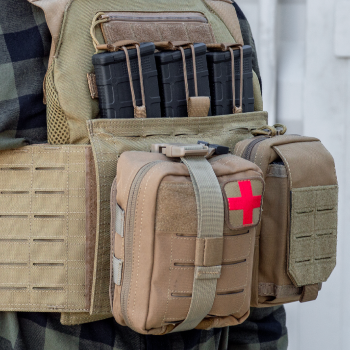 Advanced Individual First Aid Kit (AFAK) - Med Kit for Civilians, Law ...