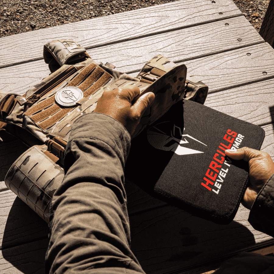 Hercules Level IV Ceramic Body Armor - Advanced Compound Curve