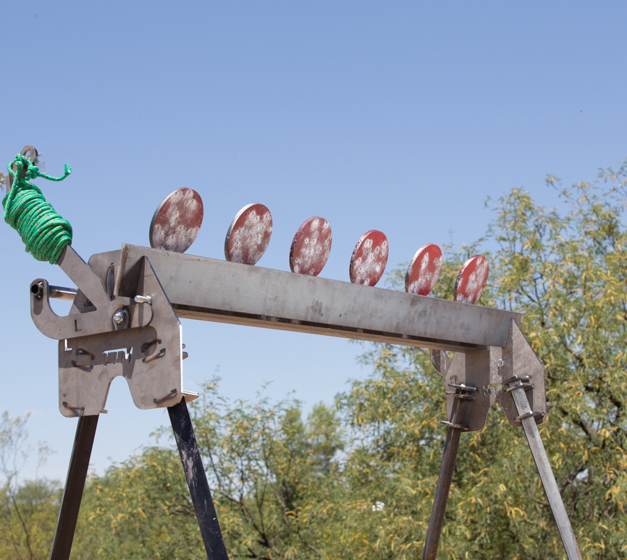 DIY AR500 Plate Rack Shooting Targets