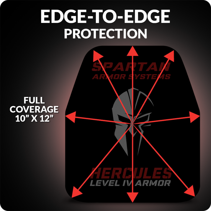 Hercules Level IV Ceramic Body Armor - Advanced Compound Curve