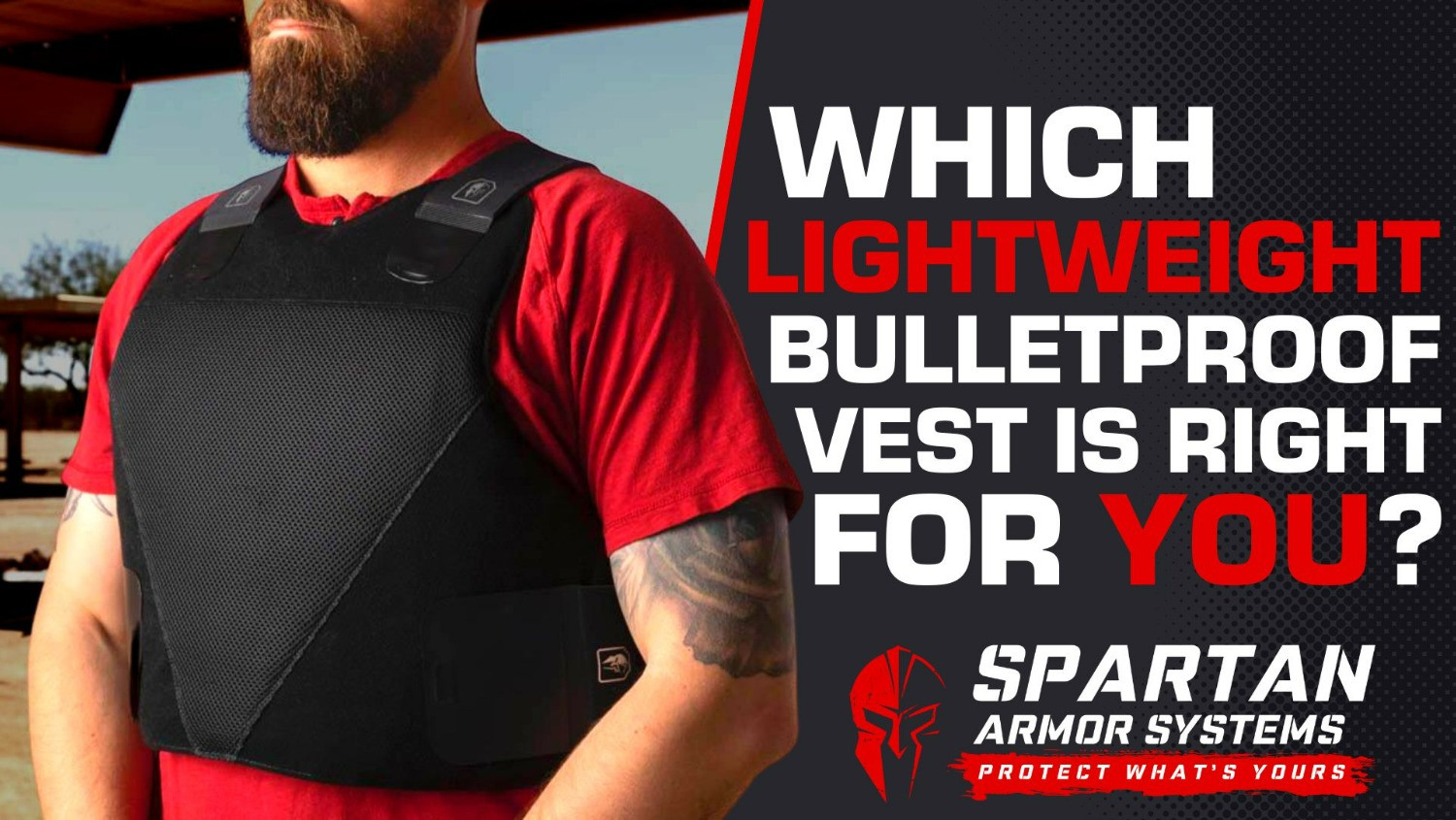 Which Lightweight Bulletproof Vest is Right for You? - Spartan Armor ...