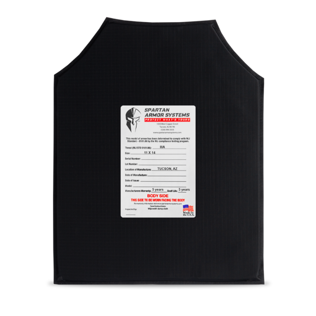 Level IIIA Soft Armor - Spartan Armor Systems™ Flex Fused Core™
