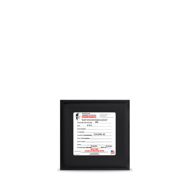 IIIA Soft Body Armor Side Panels | Flex Fused Core Soft Armor