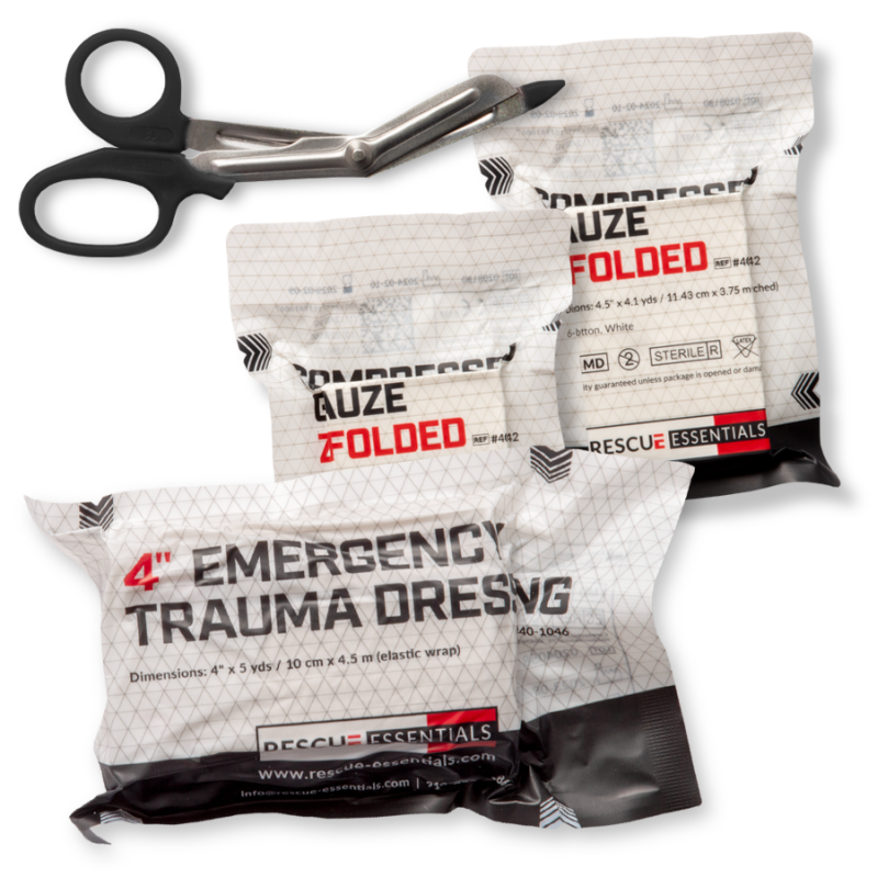 Advanced Individual First Aid Kit (AFAK) - Med Kit for Civilians, Law ...