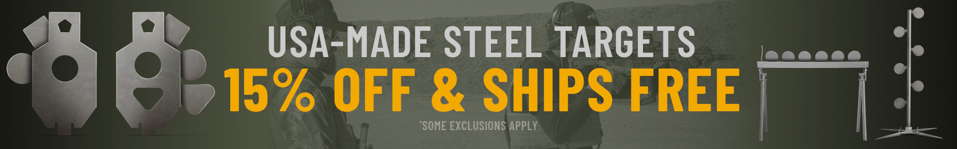 AR500 Targets | High Quality Steel Shooting Targets | Spartan Armor ...