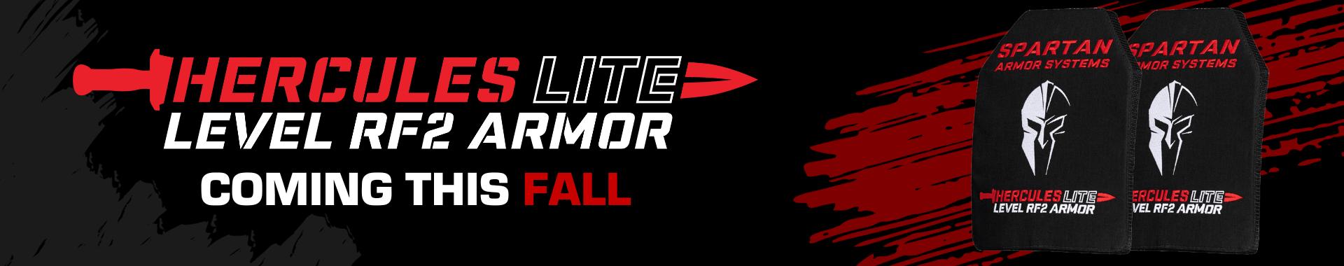 Hercules Lite Level RF2/III+ Body Armor Plates - Set of Two by Spartan ...