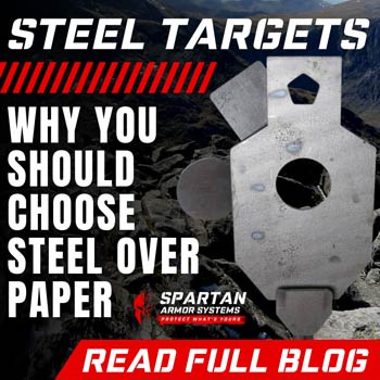 The Advantages of Steel Targets For Firearms Training - Spartan Armor ...