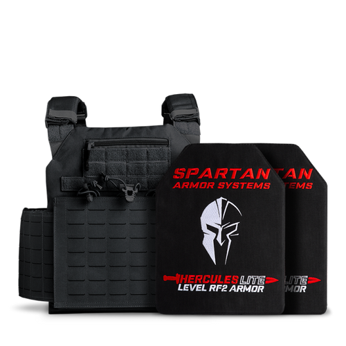 Hercules Level IV Ceramic Body Armor & Achilles Plate Carrier - Spartan ...