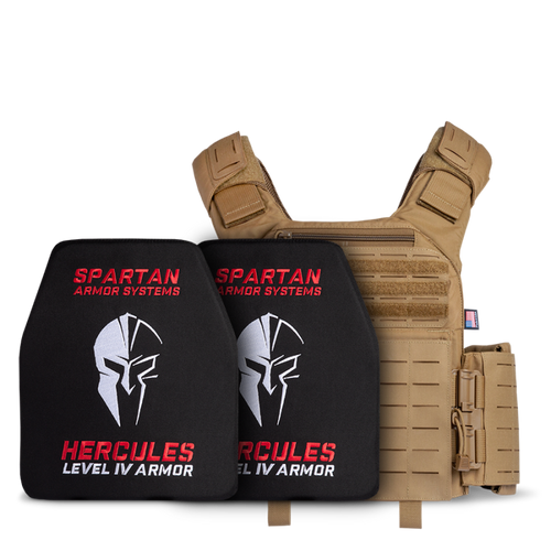 Leonidas Legend Plate Carrier and Ares Level IV Made In U.S.A.