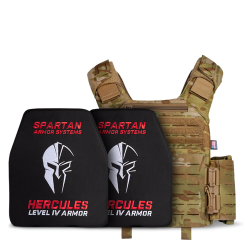 Leonidas Legend Plate Carrier and Ares Level IV Made In U.S.A.