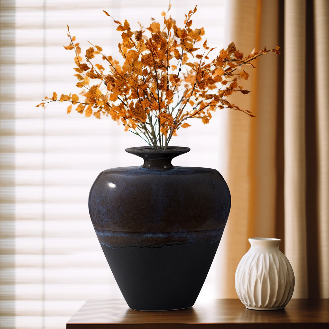 Neader Small Ceramic Vase | Sagebrook Home