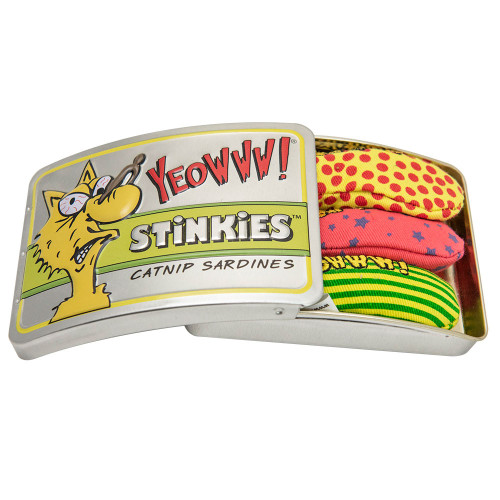 Stinkies Sardines - Yeowww! Catnip